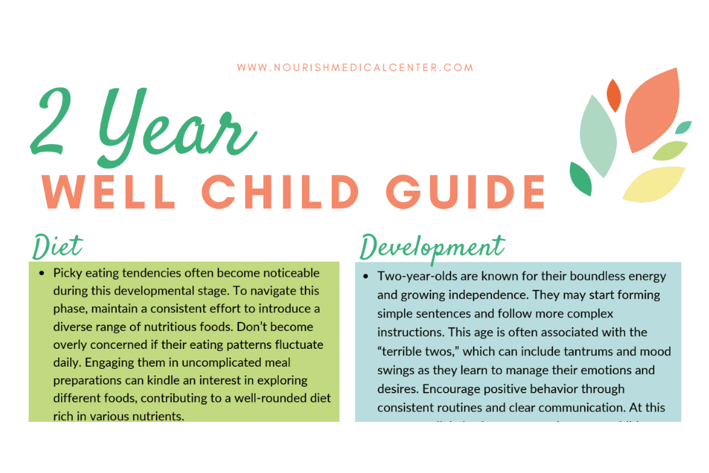2 Years Well Child Guide | Nourish Medical Center