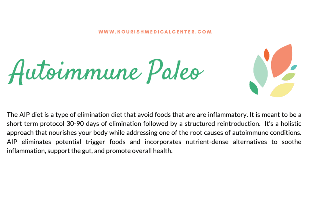 Autoimmune Paleo (AIP) | Nourish Medical Center