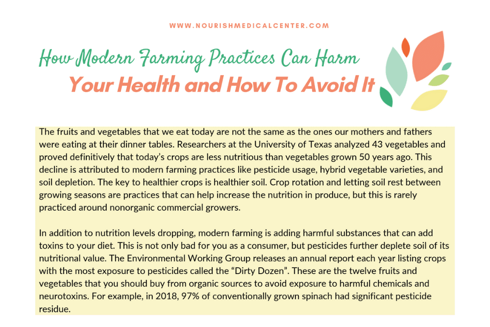 How Modern Farming Practices Can Harm Your Health and How to Avoid It ...
